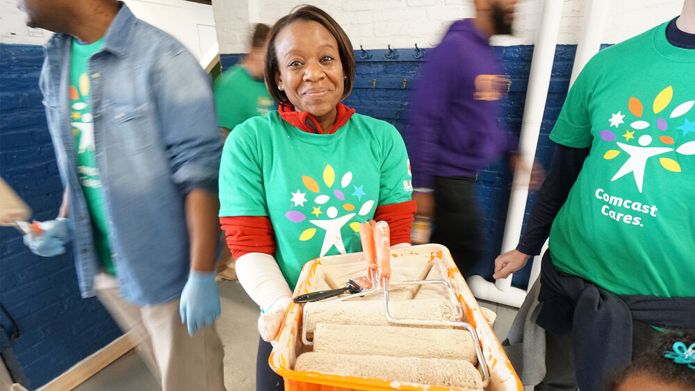 Day in the Life of a Comcast Cares Day Volunteer