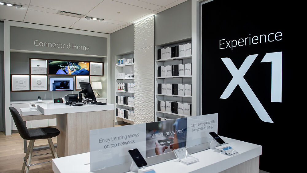 Comcast Launches New Interactive Xfinity Store Design Centered On The ...
