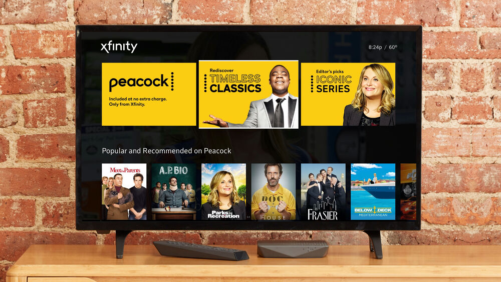 Peacock Early Preview Begins On Xfinity X1 And Flex