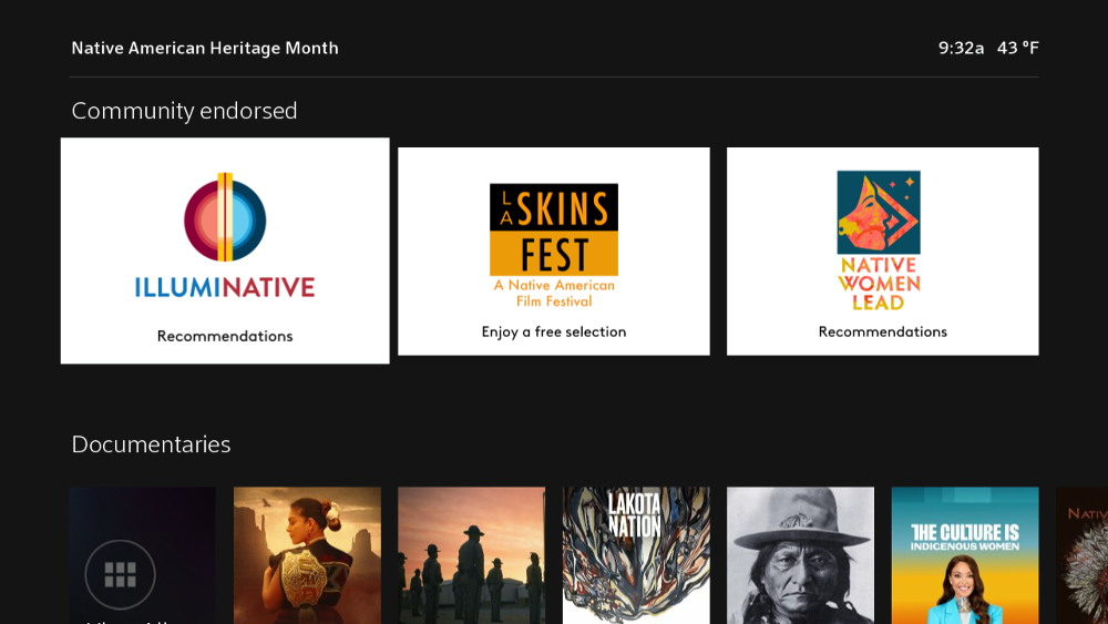 Comcast NBCUniversal Celebrates Native American Heritage Month