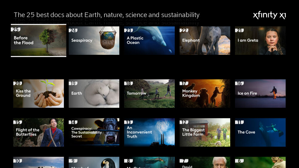 Comcast Celebrates Earth Day With Nature-Inspired Xfinity Collection
