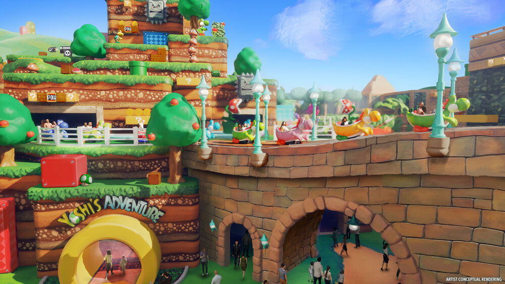 New Details Unveiled About SUPER NINTENDO WORLD - Coming to Epic ...