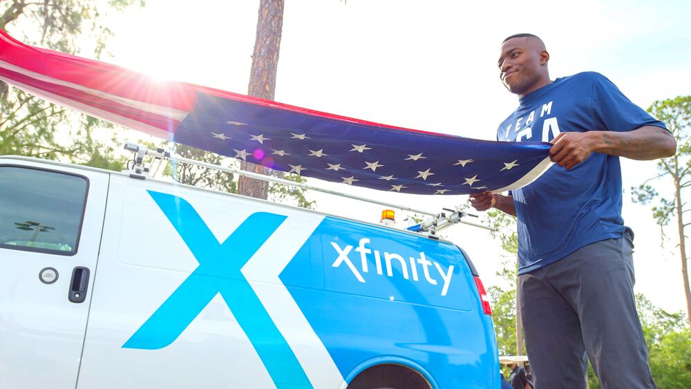 Comcast NBCUniversal and Team USA Athletes Honor the American Flag ...