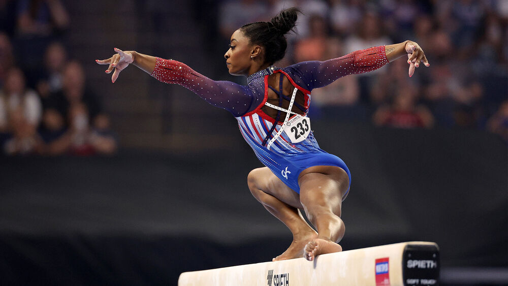 Simone Biles Stars at U.S. Gymnastics Trials On NBC & Peacock in Most-Watched Olympic Trials ...