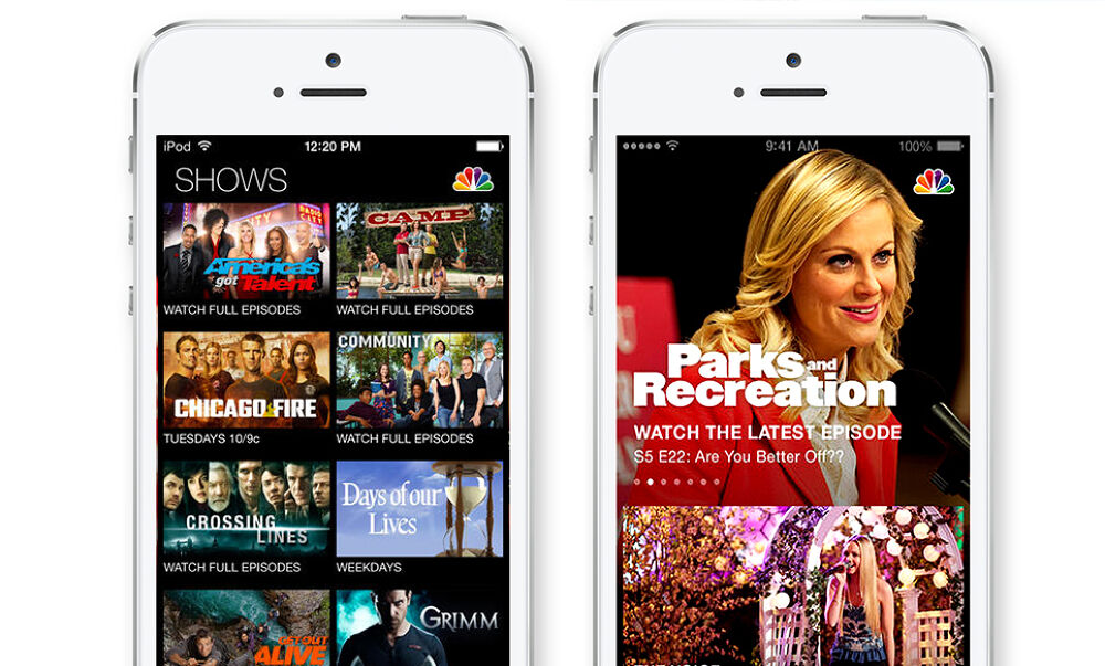 NBC App Gets a Facelift for Apple's iOS 7