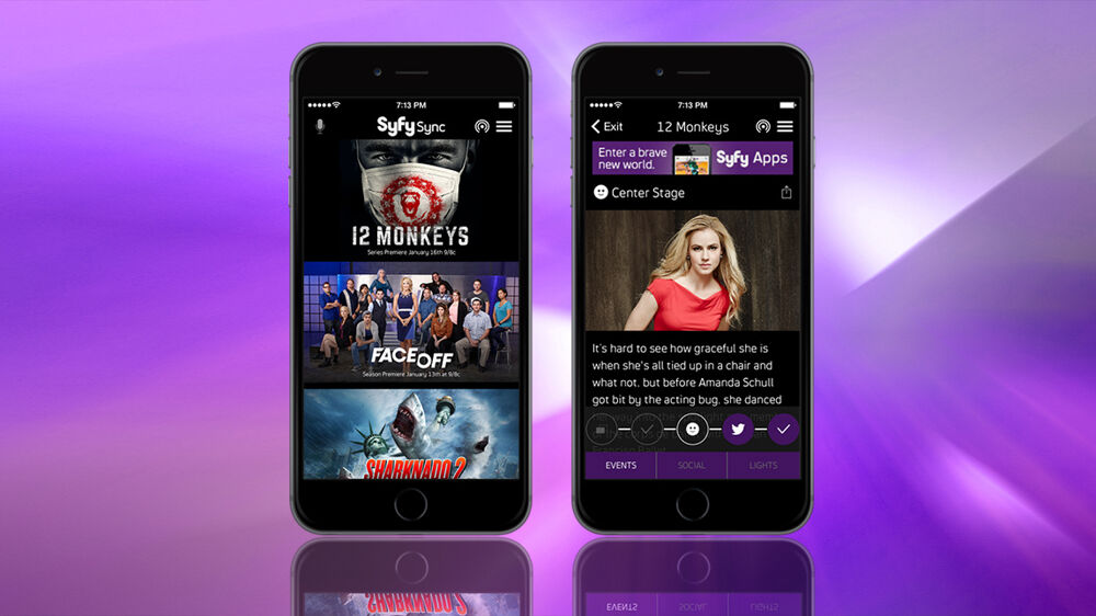 Groundbreaking Syfy Sync Honored for Second-Screen Innovation
