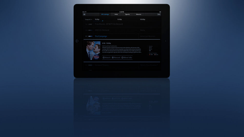Comcast Launches X1 DVR with Cloud Technology and Live In-Home ...